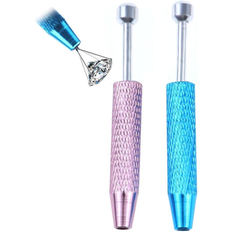 2 Pieces Mini Grabber Pen Stainless Steel 4-Claw Pick up Tool for Small ...