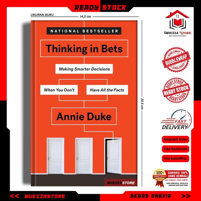 Jual Thinking in Bets - Annie Duke (English/Indonesia) - English - Kota ...