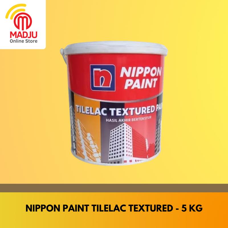 Nippon Paint TILELAC Texture, Cat Tekstur - 5kg - Shop | Tokopedia