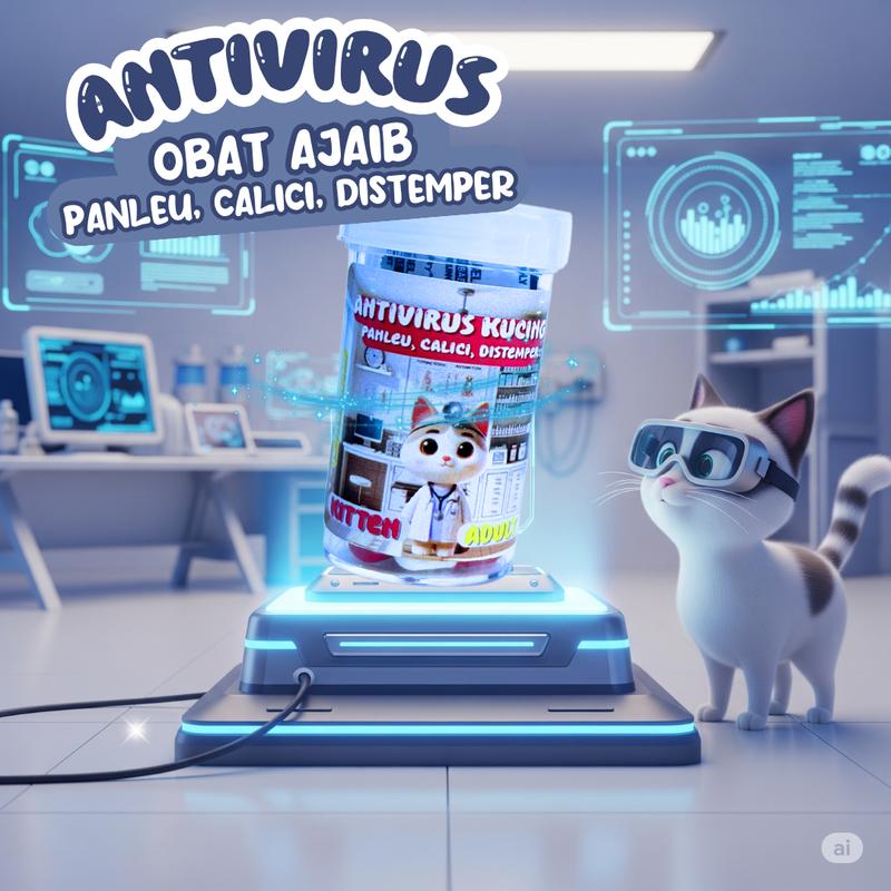 OBAT ANTIVIRUS PANLEU, CALICI, DISTEMPER, FIP OBAT VIRUS KUCING - Shop ...