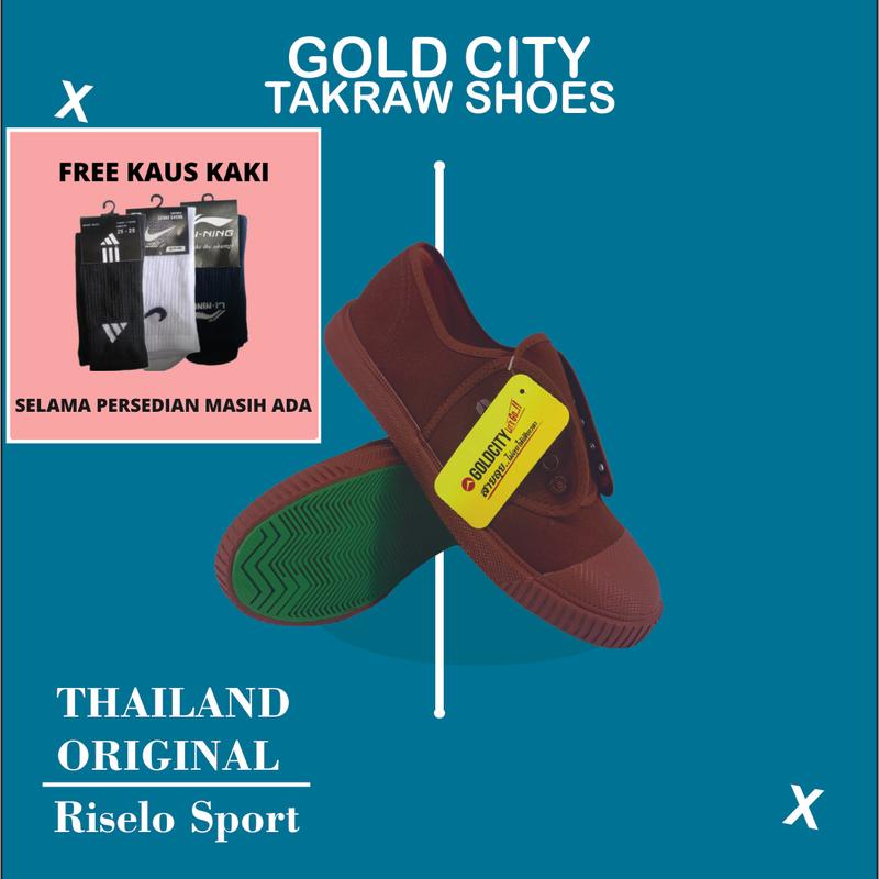Sepatu Takraw Gold City Original Thailand - Shop | Tokopedia