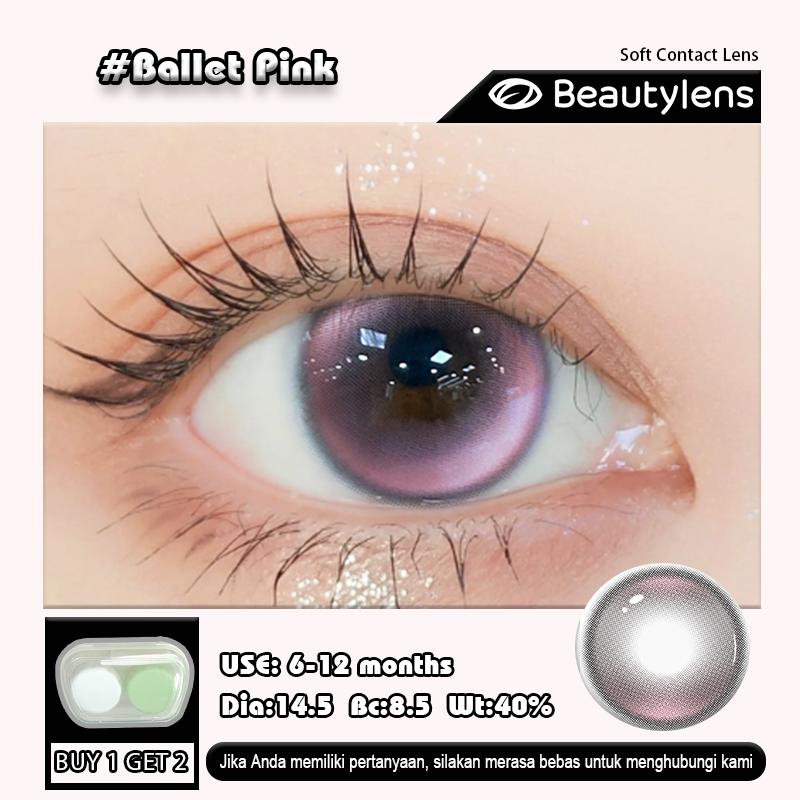 Ballet Pink BEAUTYLENS softlen innocent coklat lensa 14.5mm - Shop ...