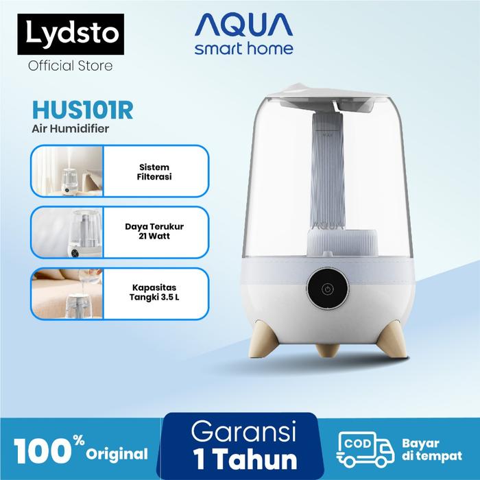 Jual Terbaru AQUA HUS101R Smart Humidifier Diffuser/Air Purifier ...