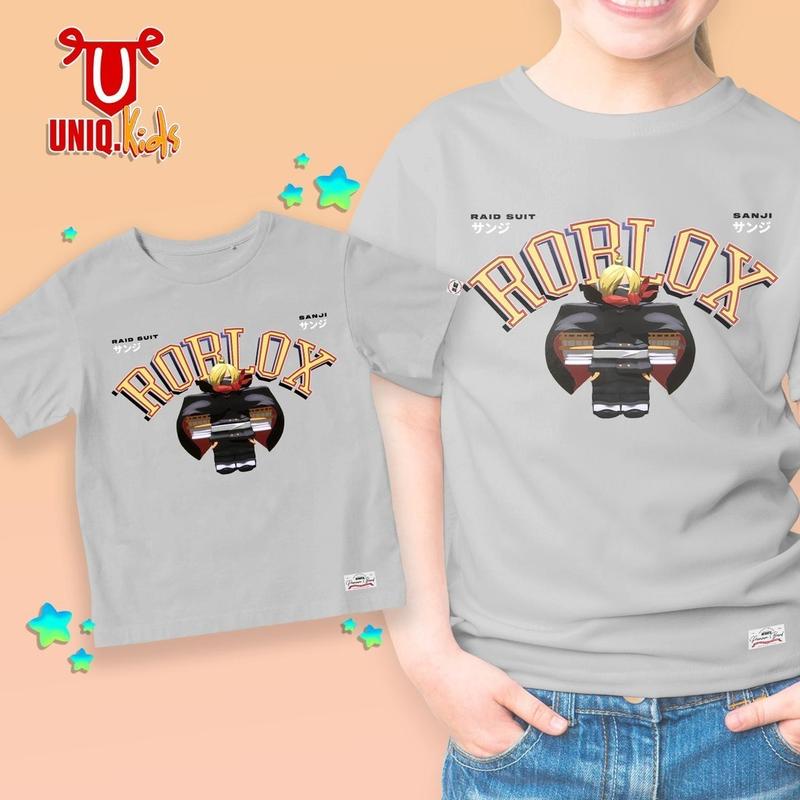 UNIQ.KIDS PH ROBLOX SANJI GRAPHIC COTTON TSHIRT FOR KIDS - TikTok Shop ...