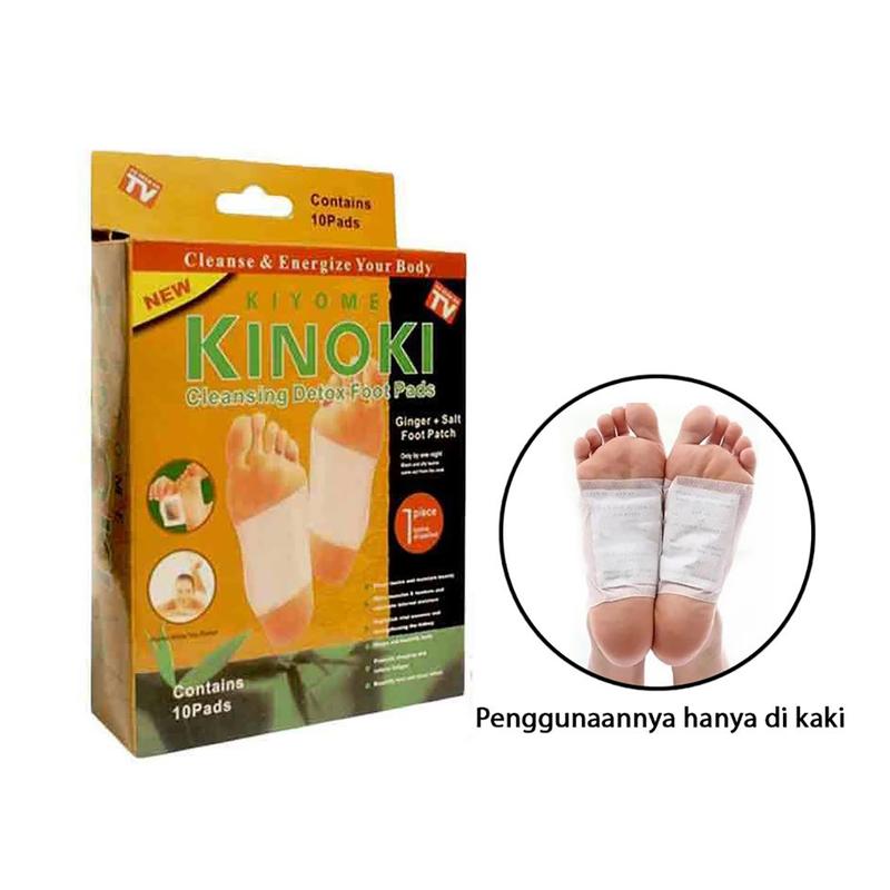 KINOKI 1 BOX ISI 10PCS / KINOKI GOLD / KOYO PENYERAP RACUN / - Shop ...