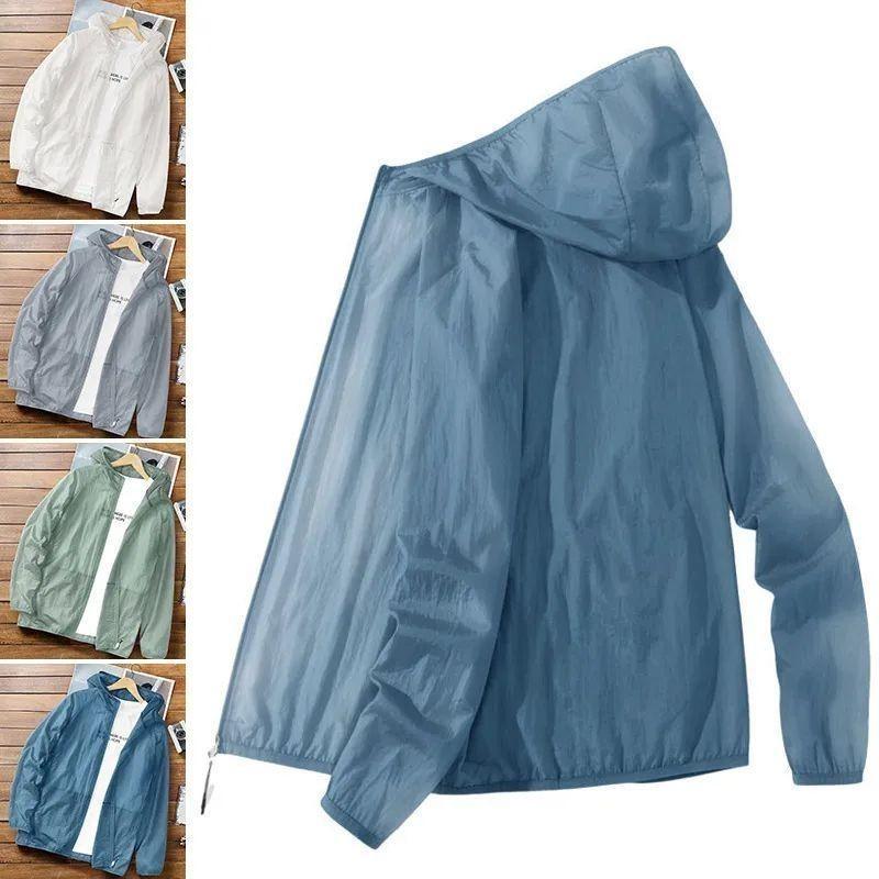 Quick-drying UV Jacket Breathable Men Lightweight Summer Sun - TikTok ...