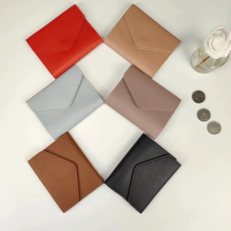 Dompet Wanita, Fesyen Baru, Reka Bentuk Mudah, Lipat Tiga, Klip ...