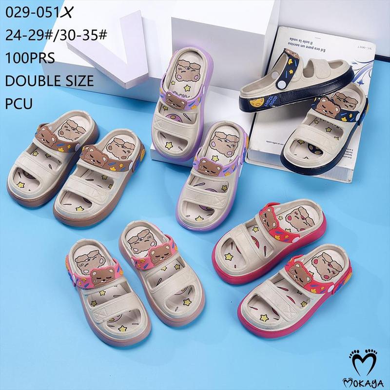 (029-051X) Sandal Slop Let Jelly Anak Cewek Ban 2 Motif Bear - Shop ...