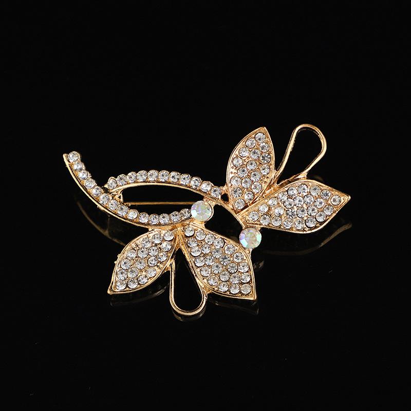 Kerongsang Aloi Berlian, Gaya Klasik mewah, Bunga Anggun serba guna ...