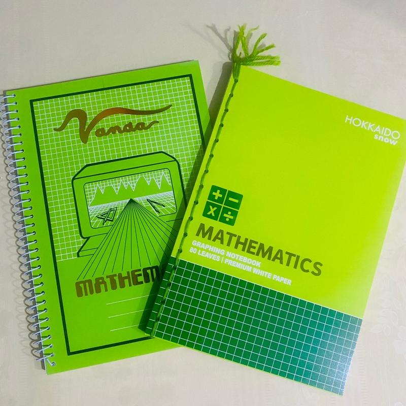 Mathematics Notebook 80 leaves - TikTok Shop Philippines