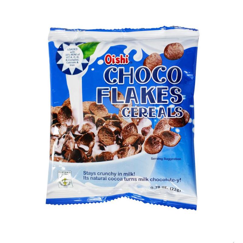 Oishi Choco Flakes Cereals 22g Breakfast Chocolates - TikTok Shop ...
