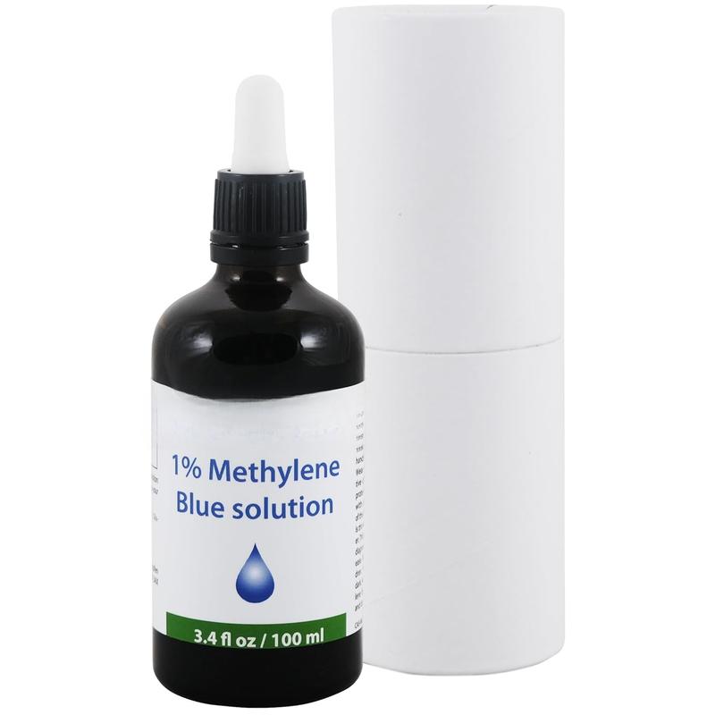 Methylene Blue 1% Solution 3.4 Fl Oz - 100 ml | Ultra High Purity ...