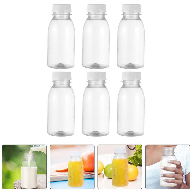 Botol Susu, 6pcs, Kapasiti 250ml, Botol Jus Kecil, Kalis Bocor ...