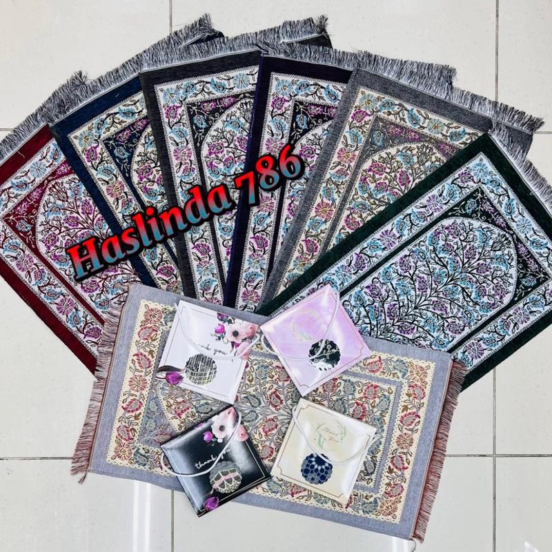 SAJADAH WITH BOX SKALI DOOR GIFT SAJADAH TRAVEL NEW DESIGN. - TikTok ...