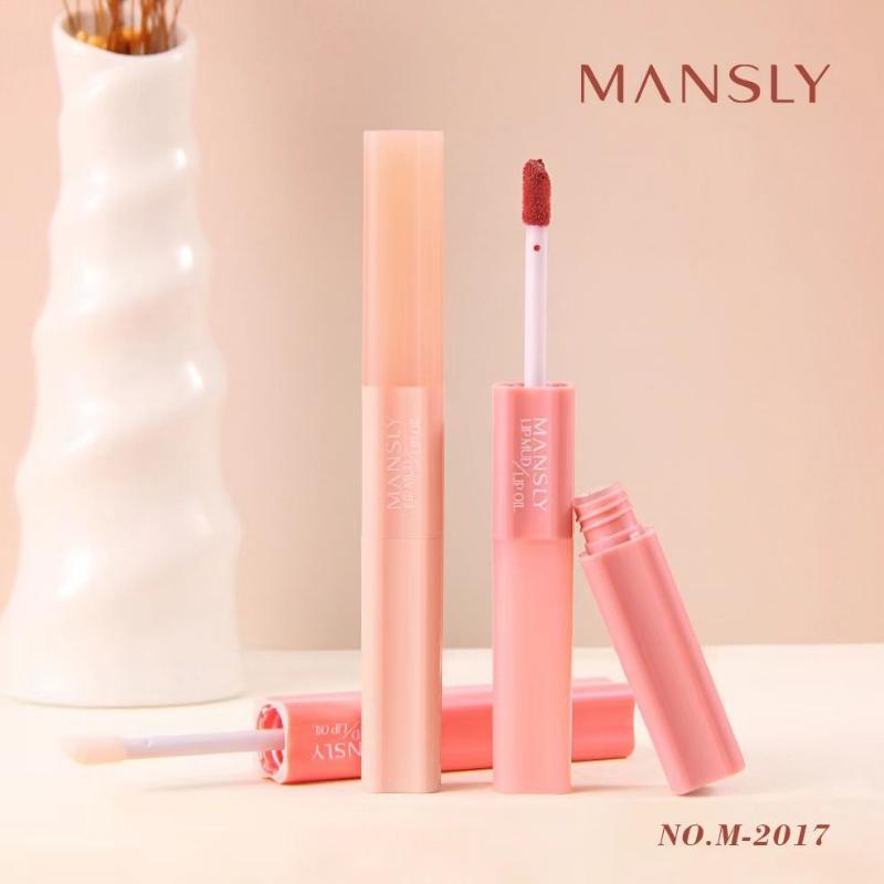 COD MANSLY 2IN1 Matte Lip Mud Color Oil LipGloss ลิควิดลิปกลอส - TikTok ...