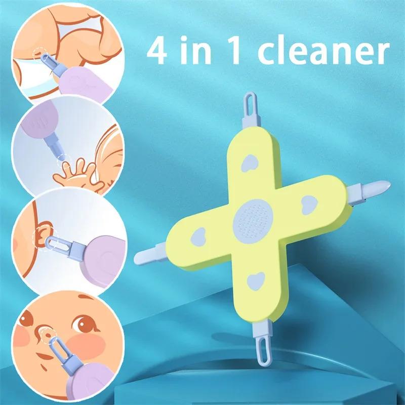 4-in-1 Care Gadget Baby Dig Booger Clip Infants Ear Nose Navel - TikTok ...