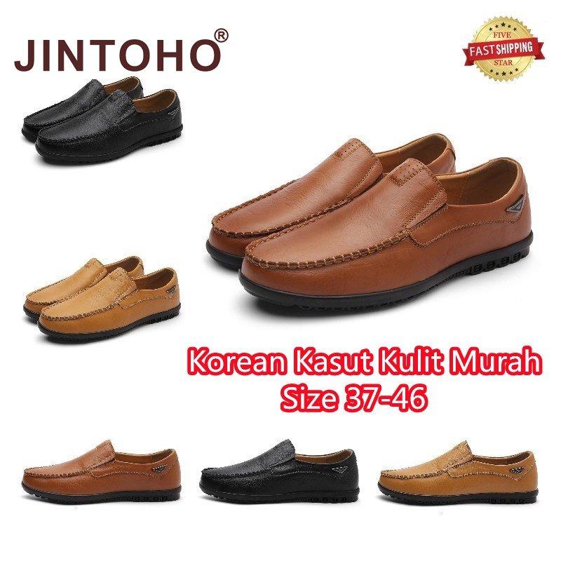 JINTOHO - kasut kulit lembu lelaki, kasut memandu bot, kasual, - TikTok ...