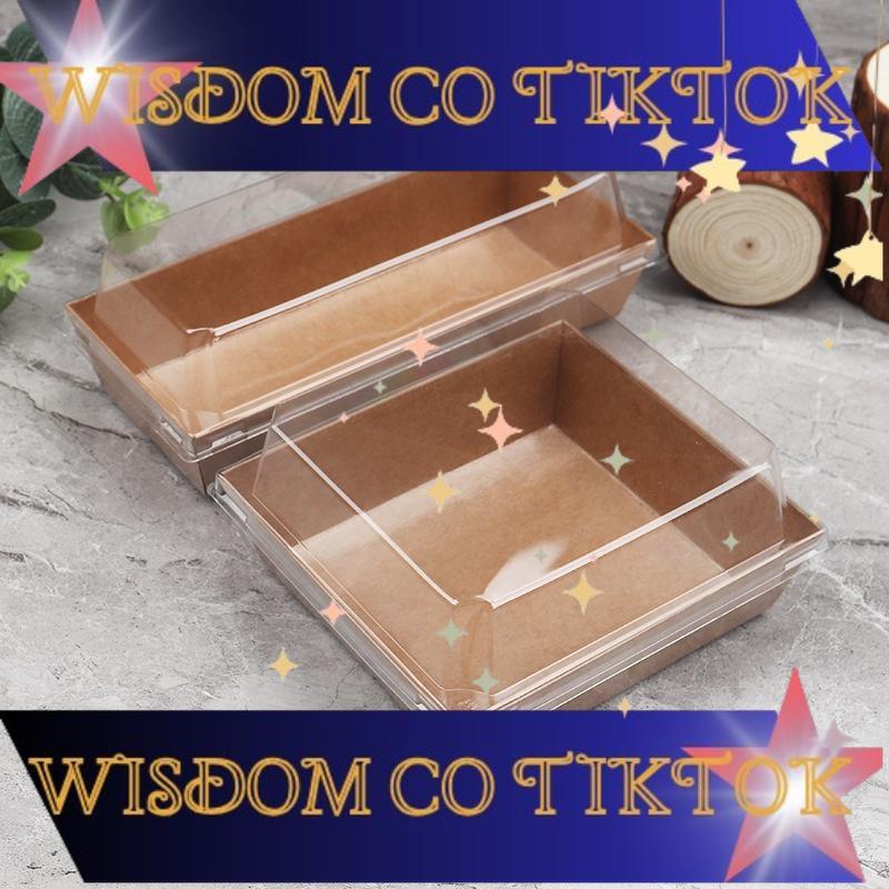 [Premium] Kraft/White Paper Square and Rectangular Cake Box with ...