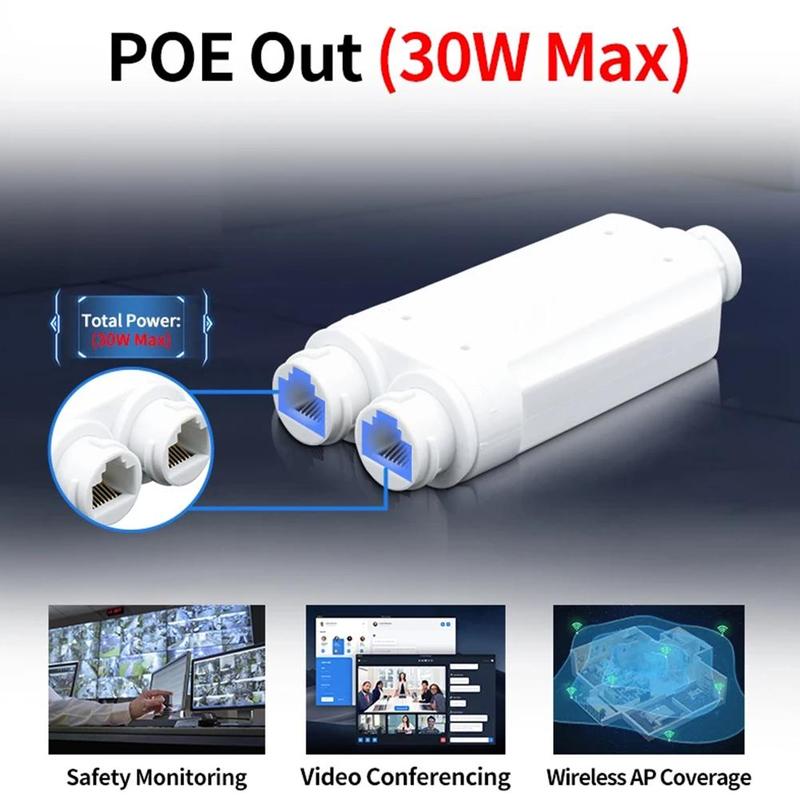 POE Extender 200m Network Extension Outdoor Waterproof 1 In - TikTok ...