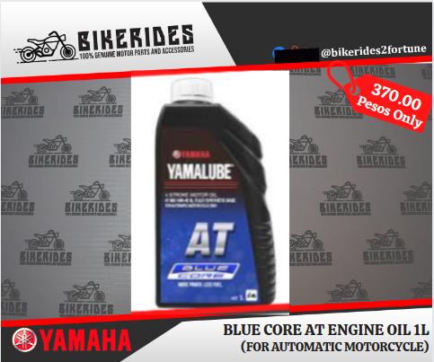 YAMALUBE AT BLUE CORE ENGINE OIL YAMAHA GENUINE OIL 1L - TikTok Shop ...