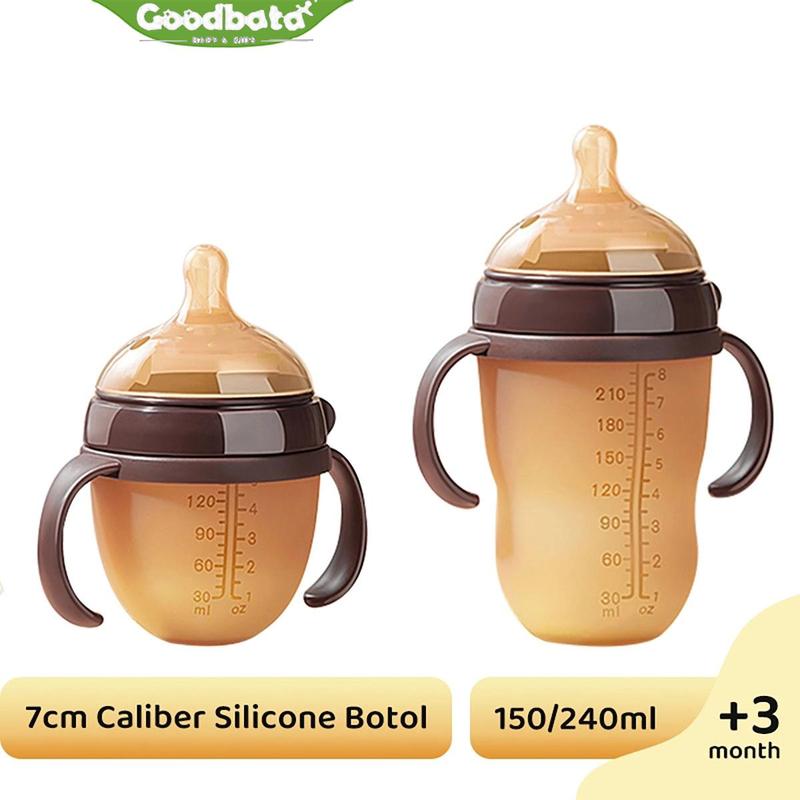 Dot Bayi Botol Silikon Nano Botol Bayi Susu Dengan Sedotan Feeding ...