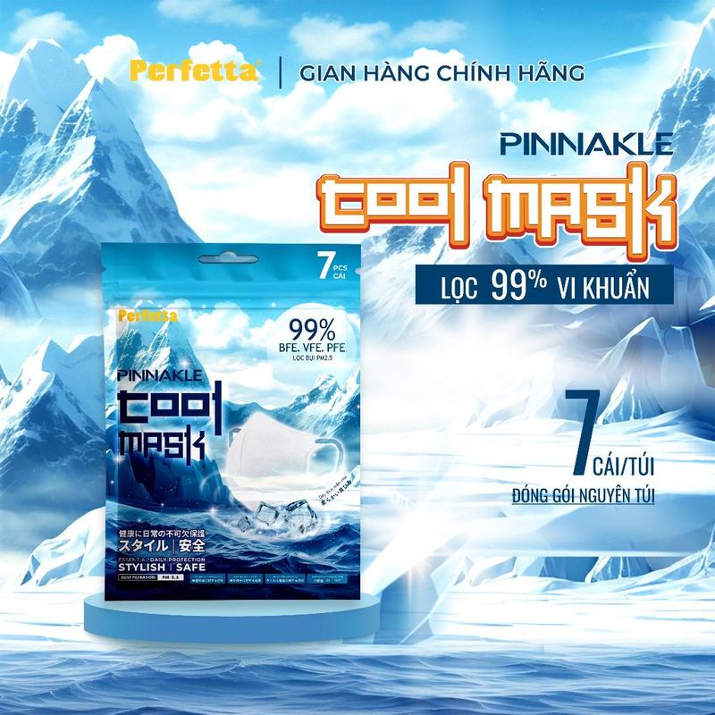 Gói Khẩu Trang Perfetta Pinnakle Cool Mask, Lớp Trong Siêu Mát - TikTok ...