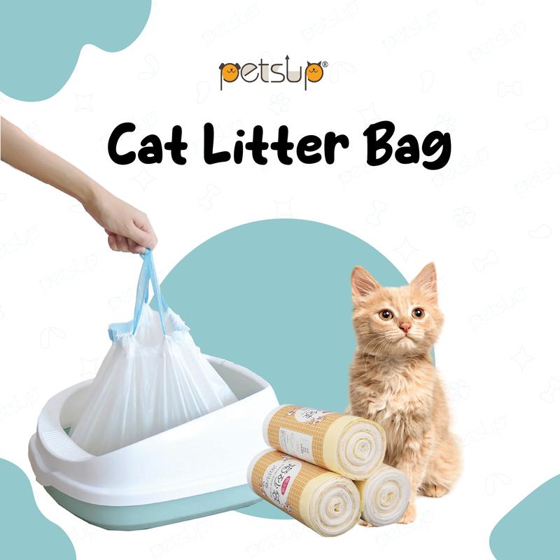 Petsup Cat Litter Plastic Bag Medium Size Cat Litter Bag For - TikTok ...