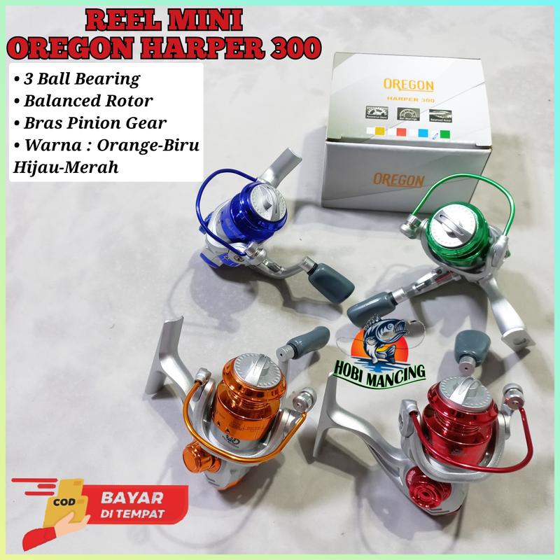 Reel Mini Oregon Harper 300 Ball Bearings - Shop | Tokopedia