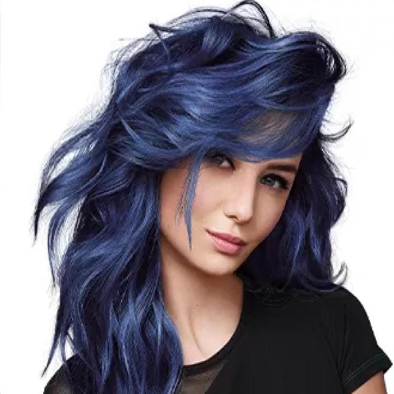 fruit fruity blue 088 5D Korea 6D Highlight Colour Hair Colo - TikTok ...