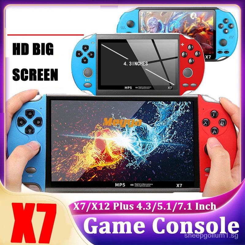 Konsol Permainan Video, X7, Pegang Tangan, Skrin HD 4.3 Inci - TikTok ...