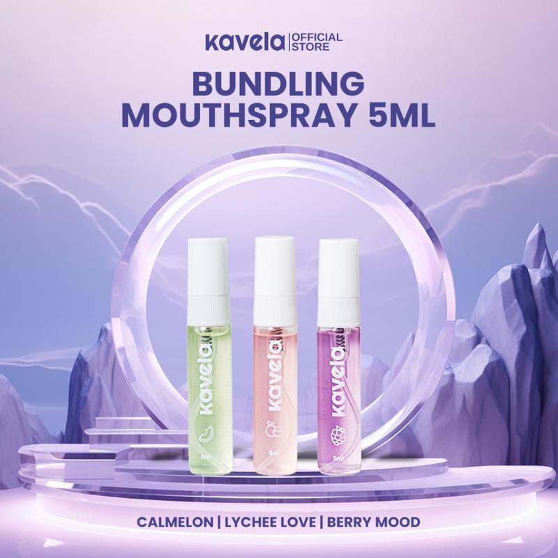 KAVELA - Flavor Fresh Mouth Spray Bundle 3 Mouth Spray 5ml Mulut Fresh ...