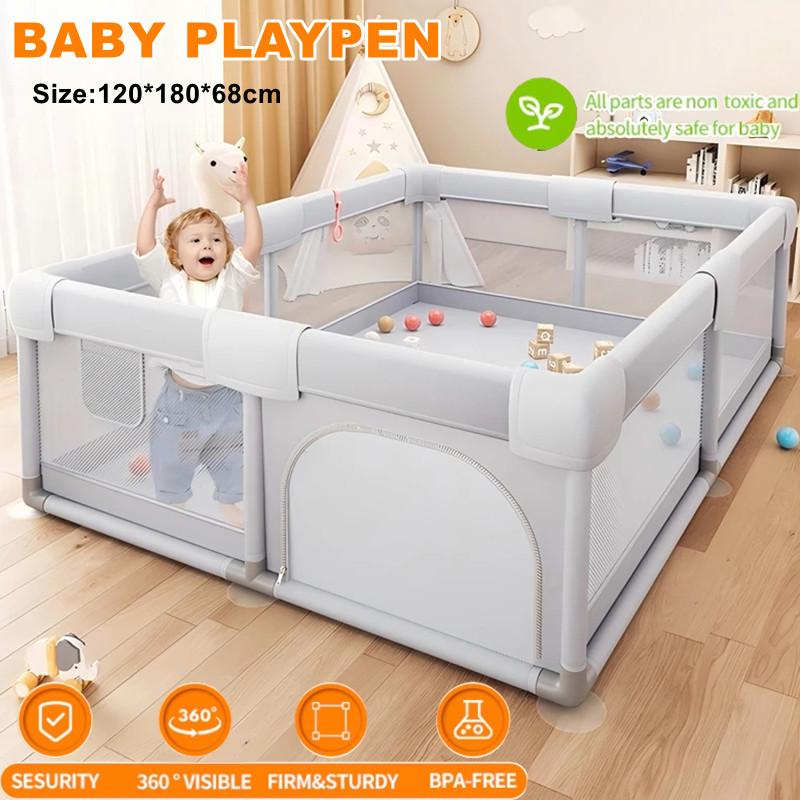 Baby Bed Guard Fence Baby Playpens Toddler Bumper Frame Bedroom ...