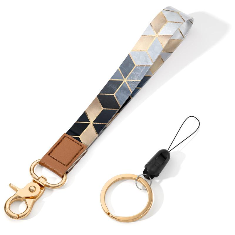 Wrist Lanyard Key Chain Wristlet Strap Keychain Holder For Women ...