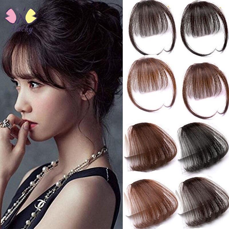 Color hair piece straight hair wig piece can be permed and blow ...