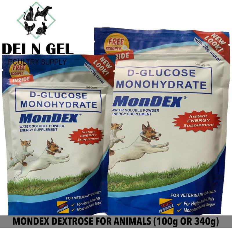 MONDEX DEXTROS3 POWDER FOR DOG, CAT & OTHER ANIMALS (100GRAM - TikTok ...