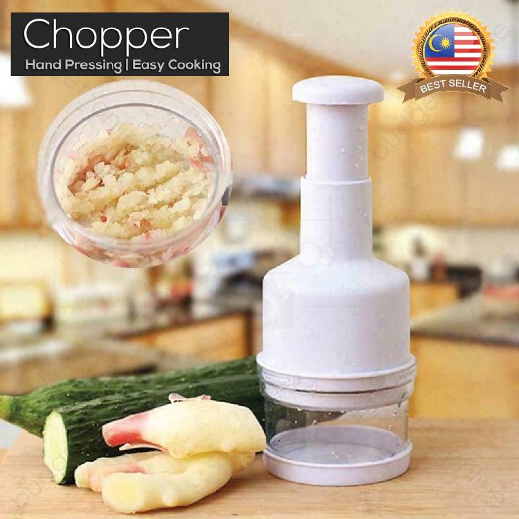 Manual Hand Pressing Chopper Cutter Garlic Onion Crusher Salad - TikTok ...