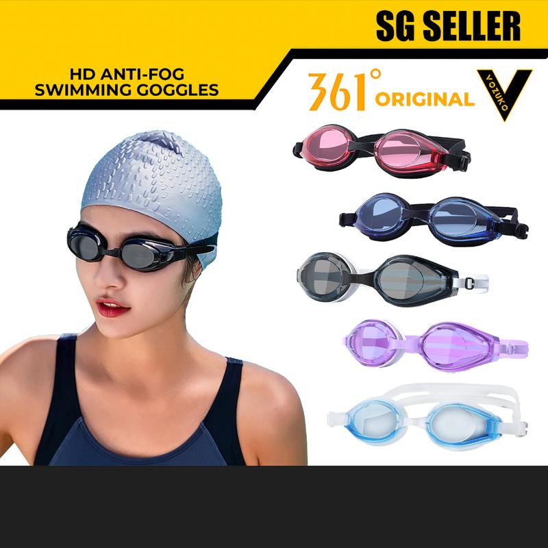 [SG SELLER] ORIGINAL 361 BRAND Adult Swimming Goggles HD waterproof ...