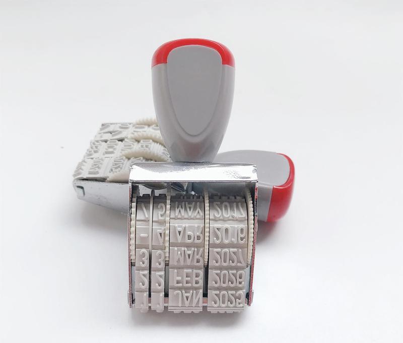 4-5mm Manual Day-Month-Year Wheel Date Stamp(Year 2024-2035) - TikTok ...