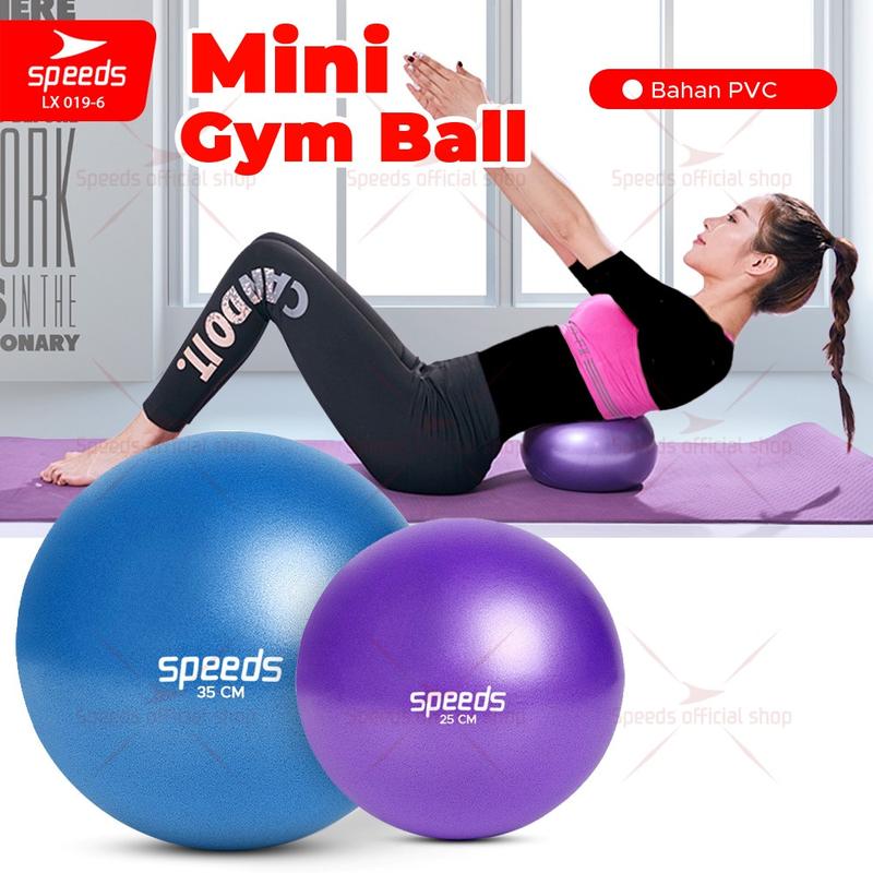 SPEEDS Gym Ball fitness 25 cm / Bola Gym / Bola yoga alat olahraga Mini ...