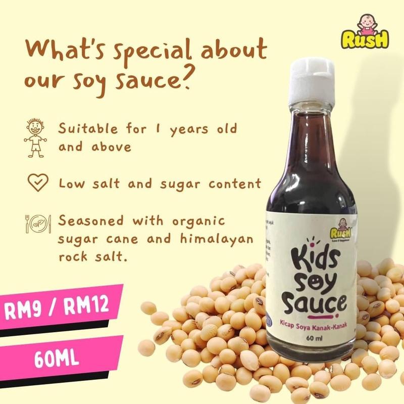 RUSH KICAP BAYI KIDS SOY SAUCE setahun ke atas - TikTok Shop Malaysia
