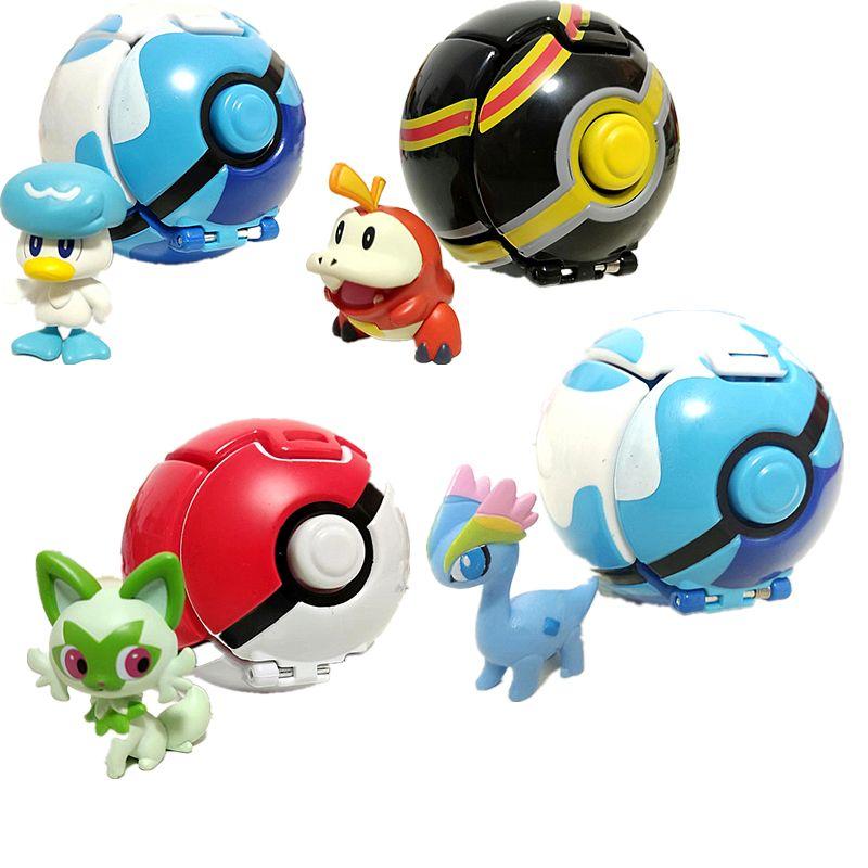 Pokémon Pet Poke Ball Flip Explosion Ball Capsule Toy Diving - TikTok ...