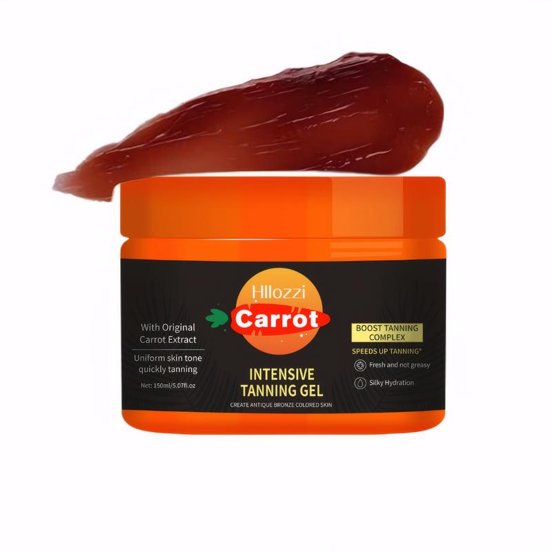 Hllozzi Carrot Tanning Gel – Fast Bronzing, Water-Resistant, with ...