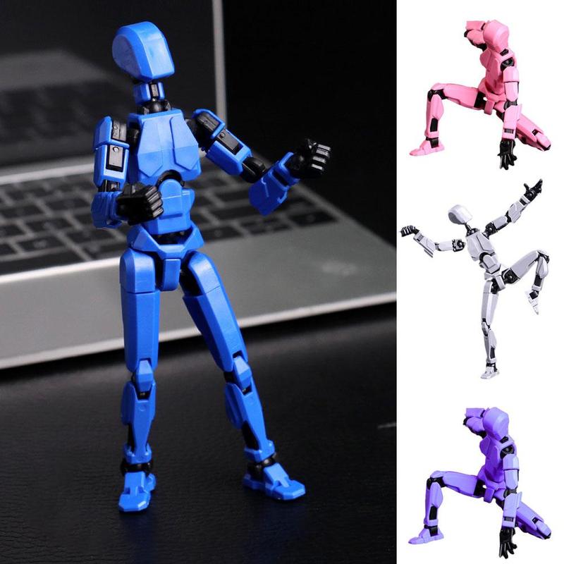 3D Printing Multi-Jointed Movable Robot Human Body Model Dummy - TikTok ...