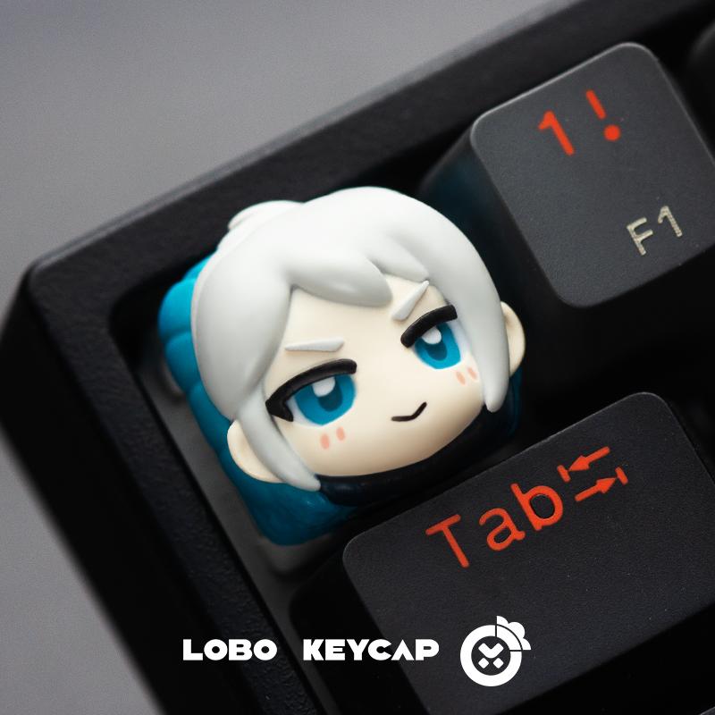 Keycap Valorant, Reka Bentuk Jett, Phosphor, Tracer, Genji, Keycap ...