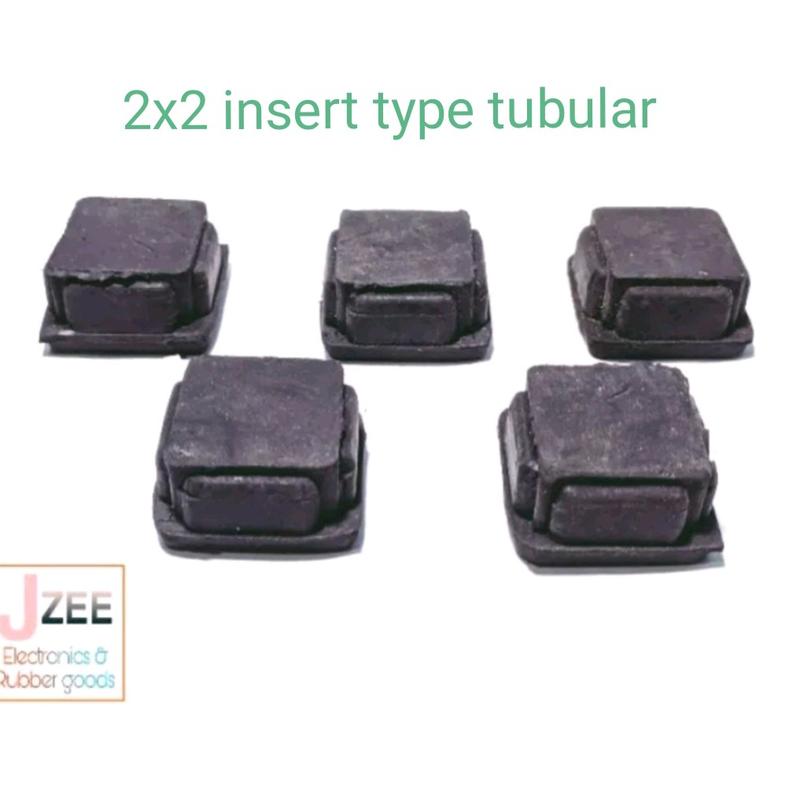 2x2 size insert tubular rubber footing - TikTok Shop Philippines