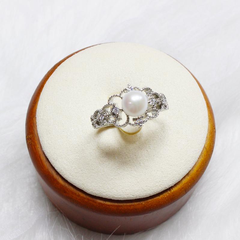 Cincin Mutiara Renda, Rekaan Khas untuk Wanita, Anggun Ditapis ...