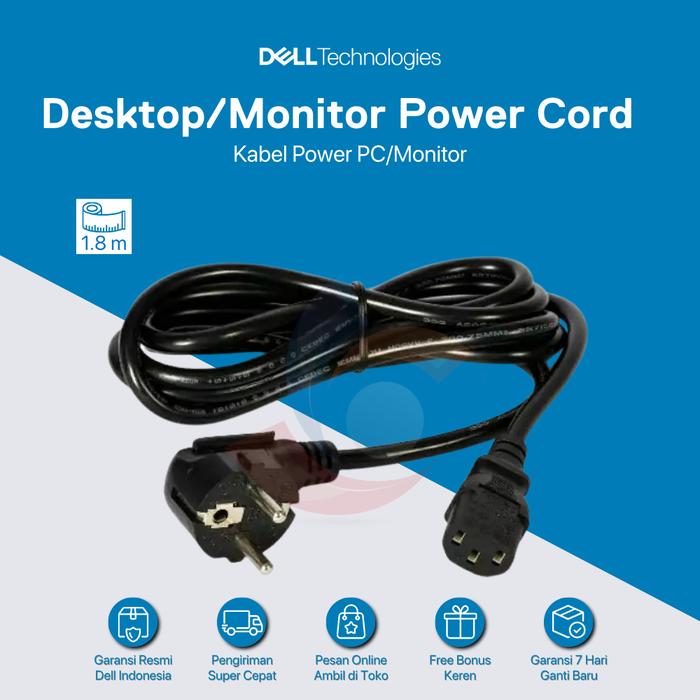 Jual Dell Kabel Power Desktop PC / Monitor - Jakarta Pusat - Dell ...
