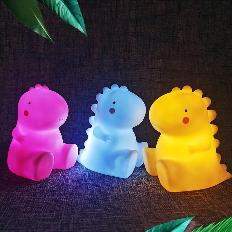 Cartoon Brontosaurus Night Light Creative Dinosaur Shape Light - TikTok ...