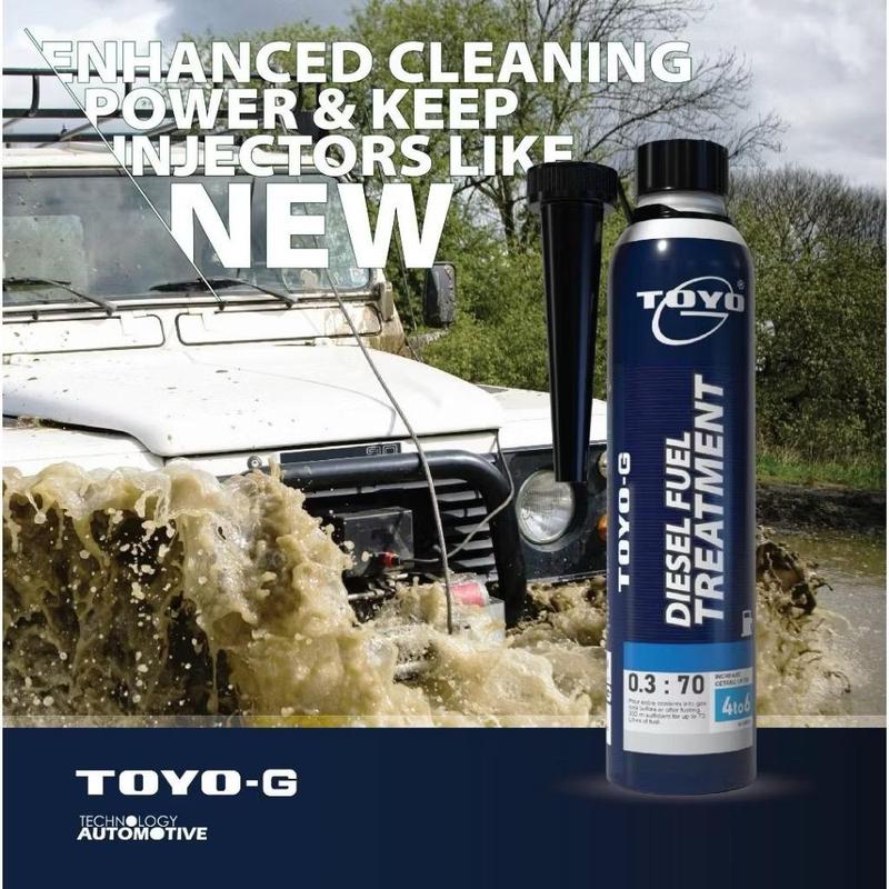 TOYO-G Diesel Fuel Treatment Diesel Injector Cleaner 300ml Diesel ...