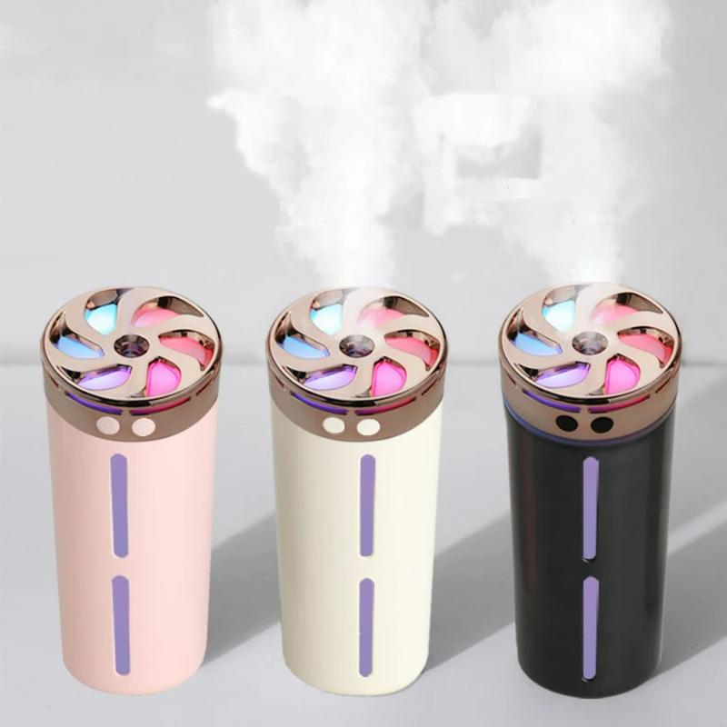1PC Portable Car Humidifier With Colorful LED Night Light An - TikTok ...